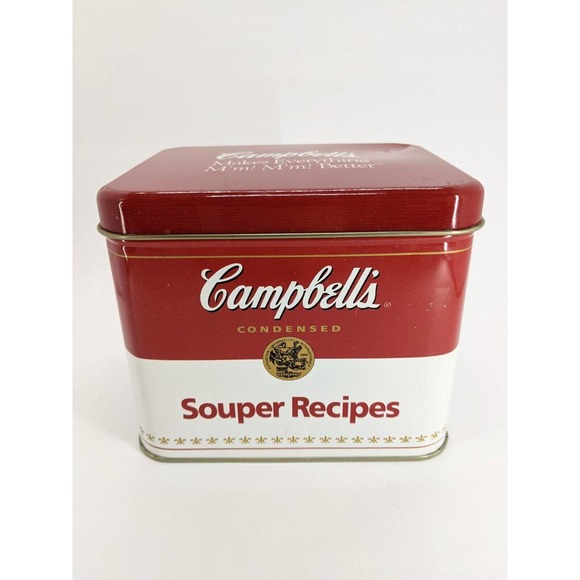 Campbell'S | Jewelry | Vintage Campbells Soup Collectible Tin Souper ...